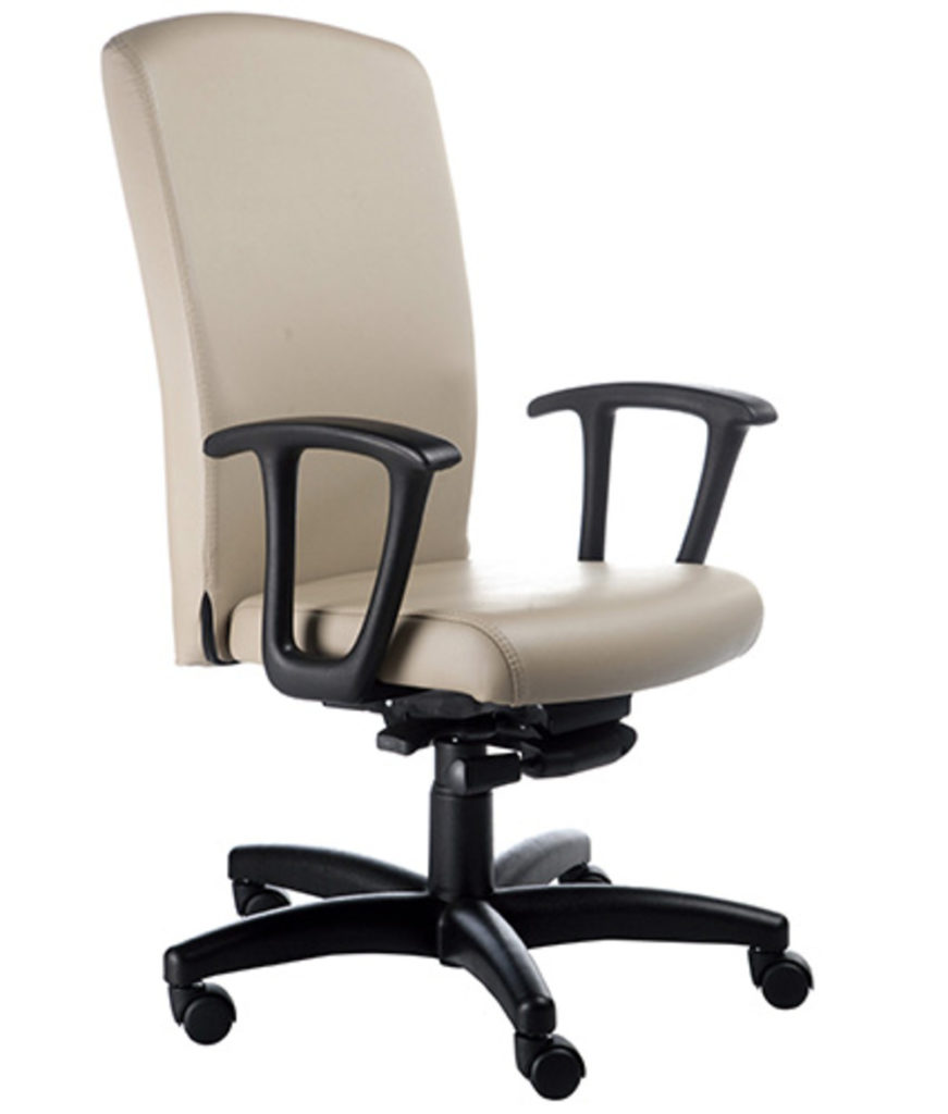 Poltrona Ergonômica Presidente para Sala de Reunião Escritório ...